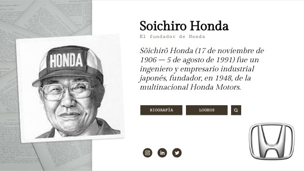 soichiro honda | Genially