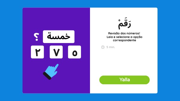 Números em Árabe (unidade)