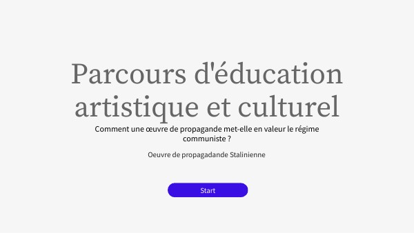 Présentation interactive basique | Genially