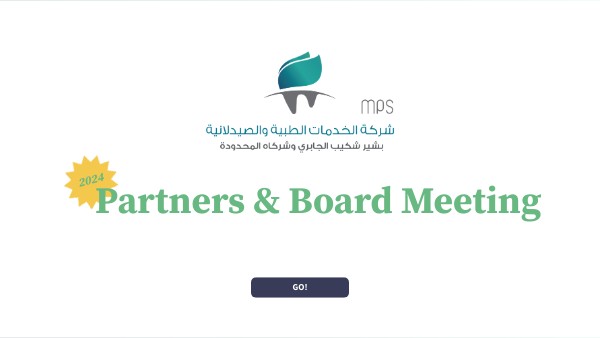 Partner & Board meeting 2024