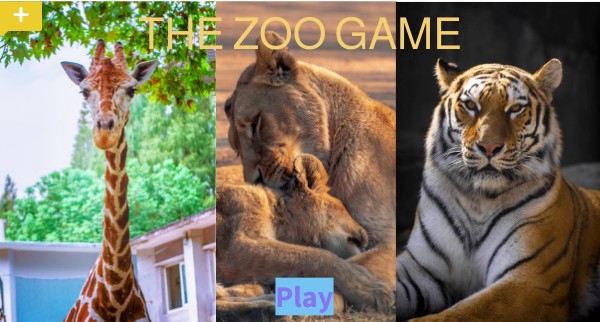 The zoo game | Genially