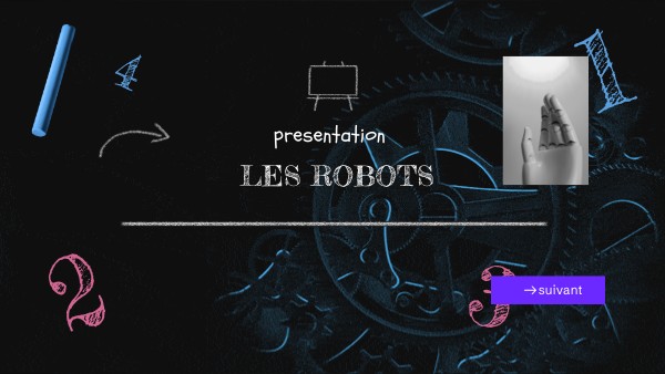 Présentation tableau noir | Genially