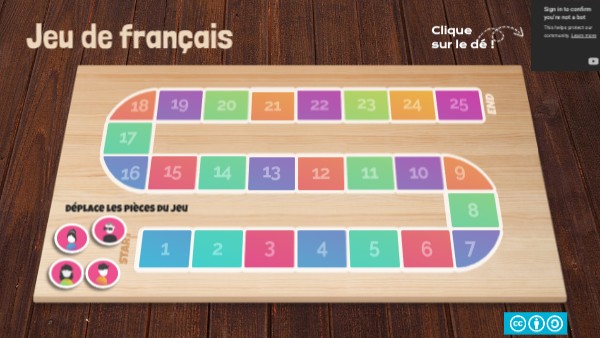 Jeu de l'oie - FLE Darius | Genially