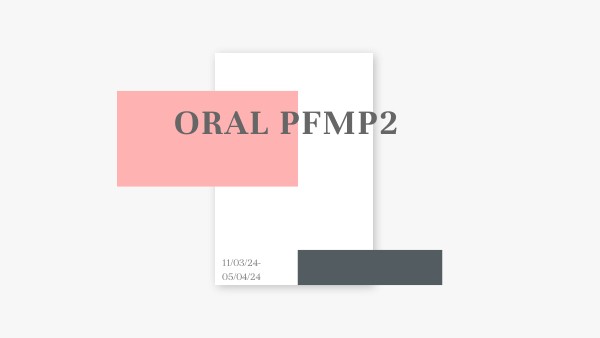 Oral PFMP2 Tal