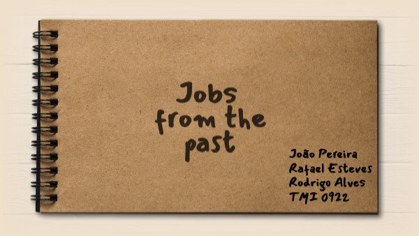 Jobs from the past | Genially