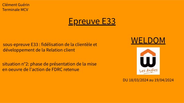 Epreuve E33 | Genially