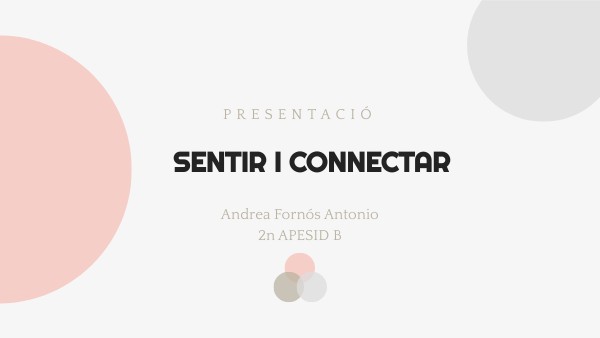 PRESENTACIÓ PROJECTE | Genially