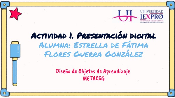 Actividad 1. Presentación digital | Genially