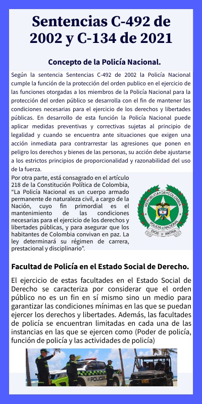 Sentencias C-492 de 2002 y C-134 de 2021 | Genially