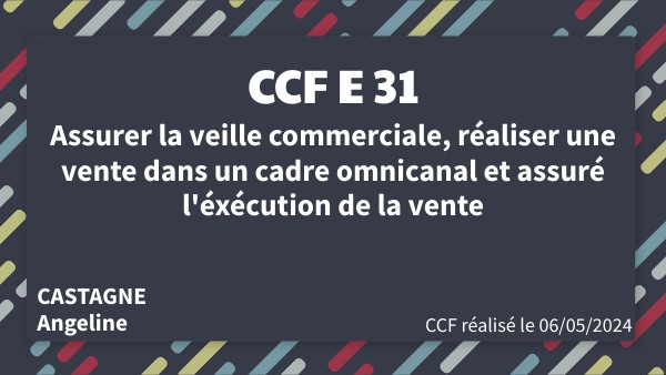 CCF E31 Angeline