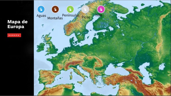 Mapa de Europa | Genially