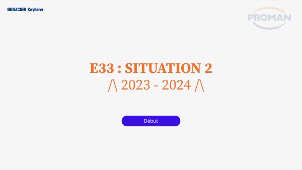 E33 : Situation 2 | Genially