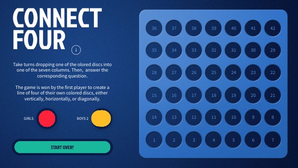 Connect Four Game | Genially