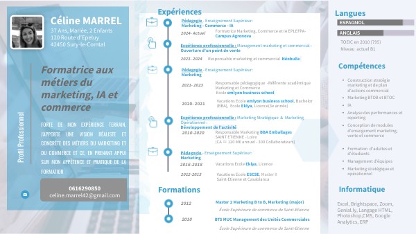 Copie - CV-CELINE-MARREL | Genially