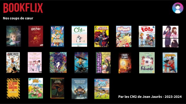 Bookflix CM2 | Genially