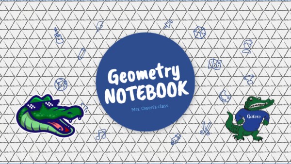 Geometry SCHOOL NOTEBOOK | Genially