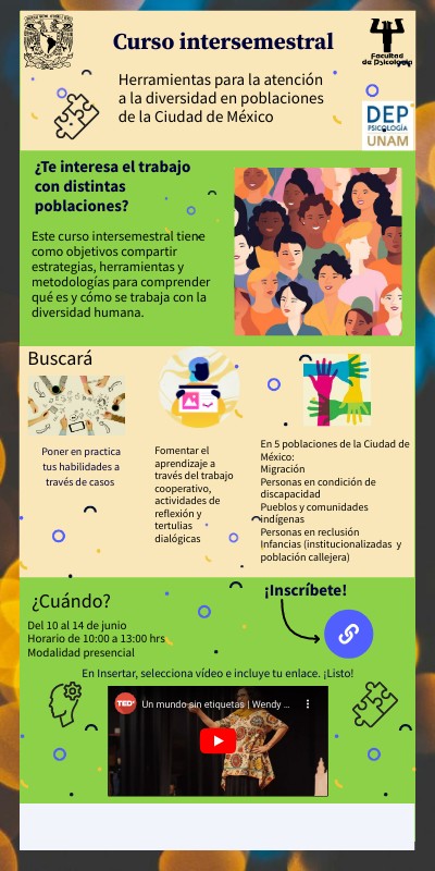 Infografía intersemestral 2024 | Genially