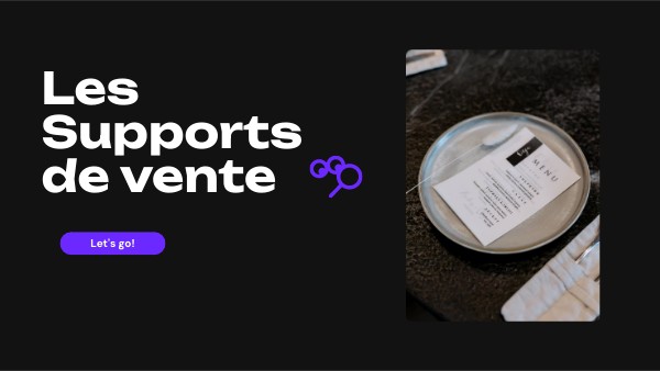 Les supports de vente | Genially