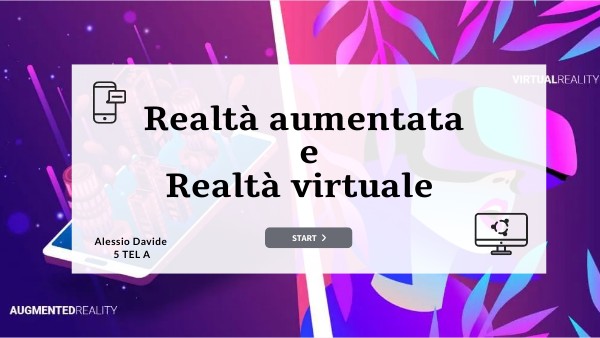 Realtà virtuale e r aumentata