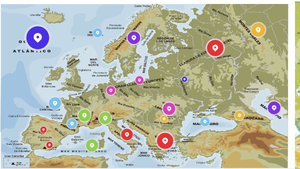 Mapa Europa | Genially