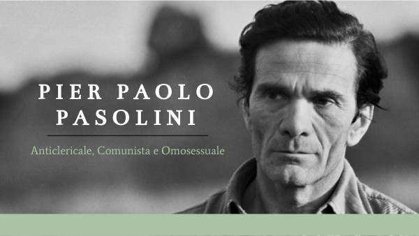 PASOLINI PIER PAOLO