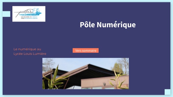 Le Numérique au Lycée | Genially