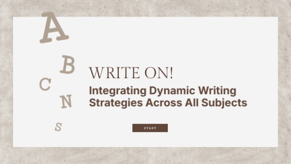 Dynamic Writing Strategies | Genially