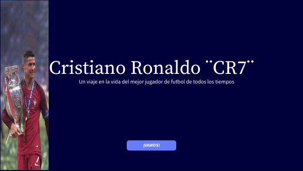 Presentación CR7 | Genially