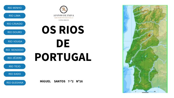 OS RIOS DE PORTUGAL | Genially