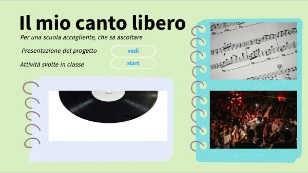 Il mio canto libero | Genially
