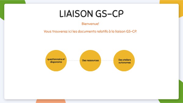 LIAISON GS-CP | Genially