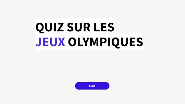 Quiz interactif basique