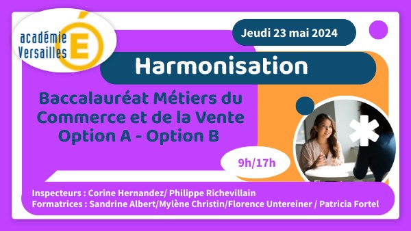 Harmonisation MCV 2024 | Genially