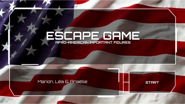 ESCAPE GAME Afro-American Important Figures | Genially