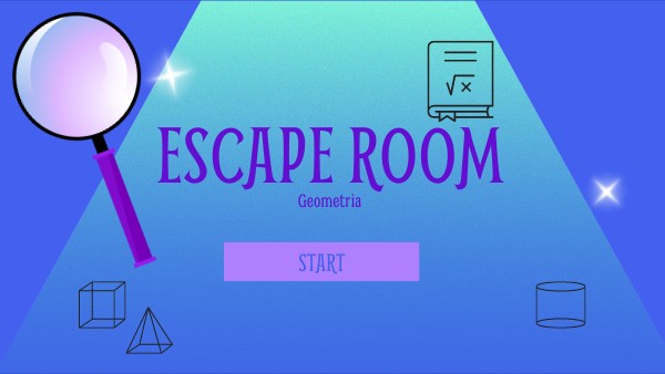 Escape room geometria | Genially