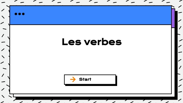 Copie - Les verbes