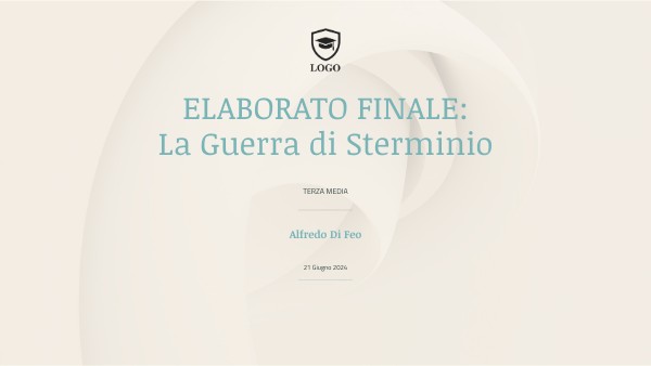Elaborato Finale Terza Media