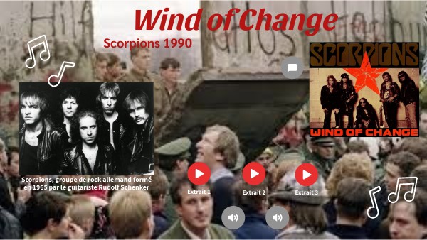 Histoire - ''Wind of Change'' Scorpions | Genially