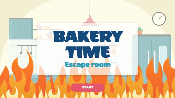 Escape room: BAKERY TIME