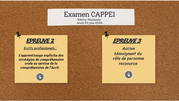 Présentation CAPPEI | Genially