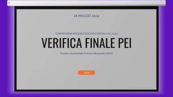 23/24 - verifica finale pei | Genially