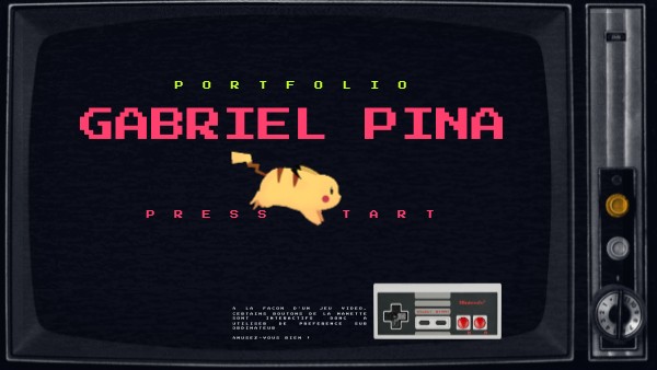 Portfolio de Gabriel PINA