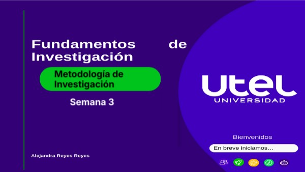 Fundamentos - Semana 3 | Genially