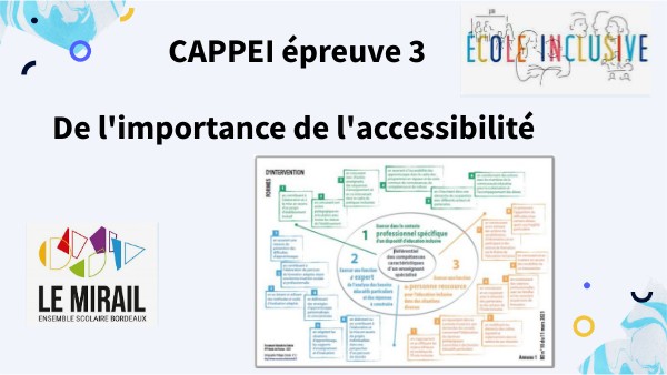 CAPPEI ÉPREUVE 3 Audrey GOURGUES 2023-2024 | Genially