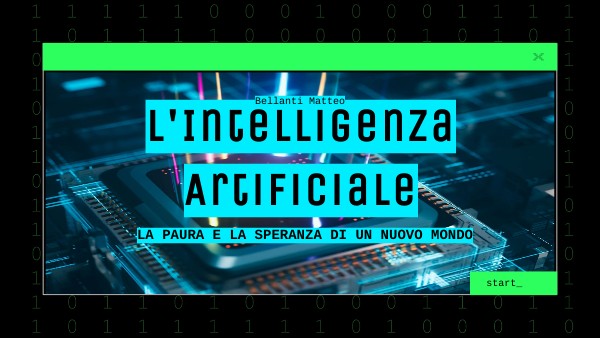 L'Intelligenza Artificiale: Esame terza media | Genially