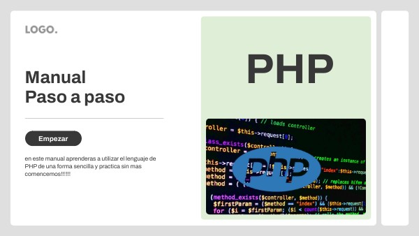 MANUAL PHP | Genially