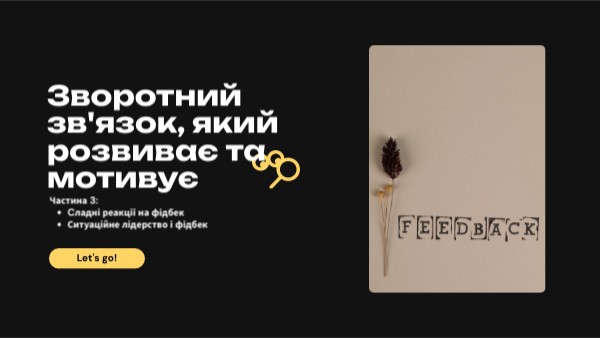 Feedback_part 3 new | Genially