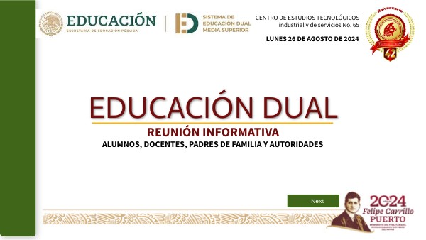2024 - Educación DUAL | Genially