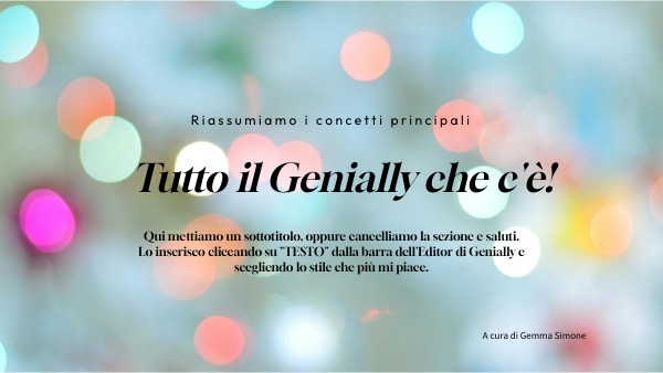 Tutto il Genially che c'è!