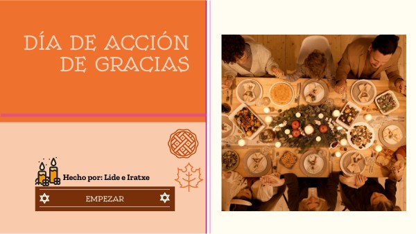 Presentación día de acción de gracias | Genially